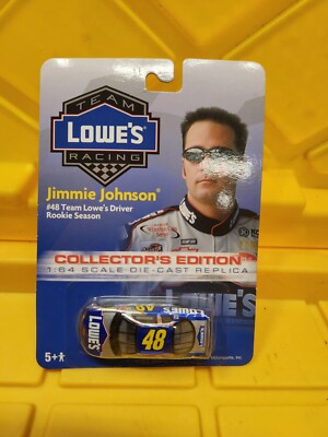 Jimmie Johnson Rookie Season 2002 Lowe’s 1/64 Diecast #48 | eBay
