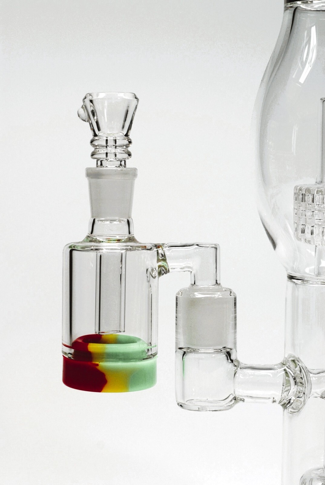 15" Matrix (TWO) Perc Glass Water Pipe + Quality Smoking Ash Catchers ...