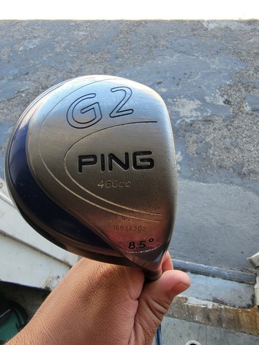 Ping G2 460cc 8.5° Driver 65-S Aldila Graphite Shaft Stiff Flex RH 46.5 ...