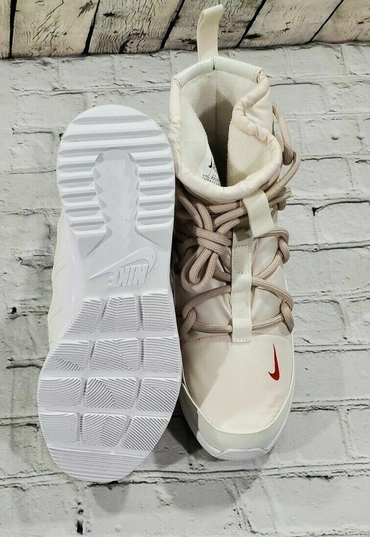 Nike Tanjun High Rise Boots Phantom Sand Red AO0355 005 WOMENS SIZE 10 ...