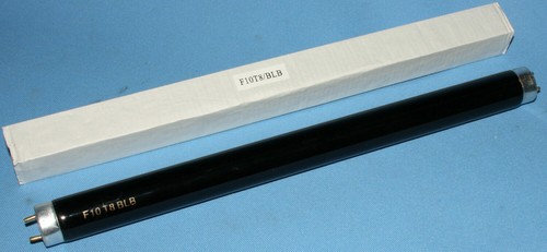 F10T8.BLB Fluorescent UV-A Black Light 10 Watt Lamp Bulb for Skin ...