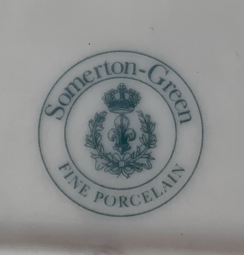 Somerton Green Fine Porcelain Sandwich plate. Serving tray | eBay Australia