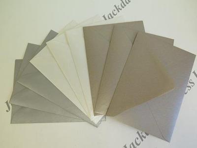 C6 Shimmer Gummed (114 x 162mm) Envelopes Silver Ivory or Mink 10/25/50's JLH070 | eBay UK
