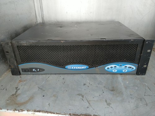 Crown CL1 Two-Channel Power Amplifier 450W/CH @ 4-OHMS 760 W | eBay