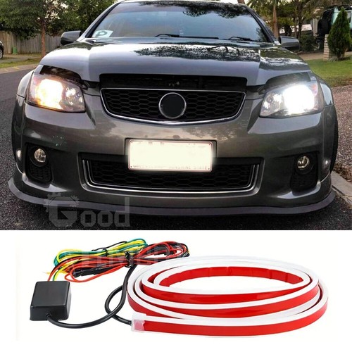For Holden VE VF VB Commodore Car Engine Hood DRL LED Running Turn ...