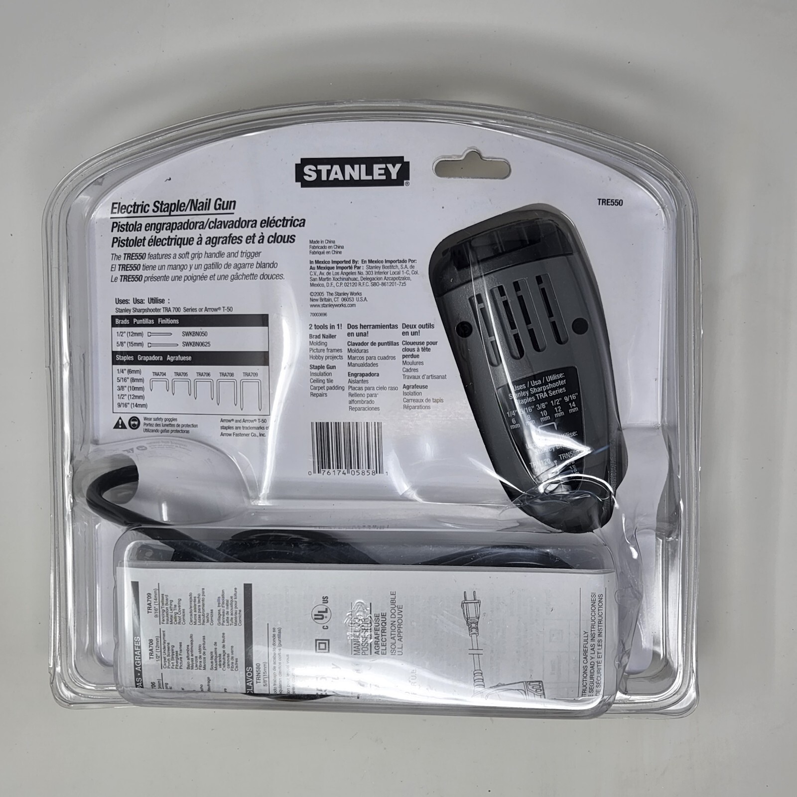 Retirado radiador Boquilla engrapadora stanley tre550 suéter tenaz Sui