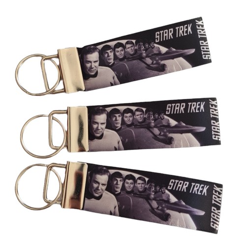 Star Trek Style Trekkie Sci Fi Discovery Deep Space Keyring Key fob ...