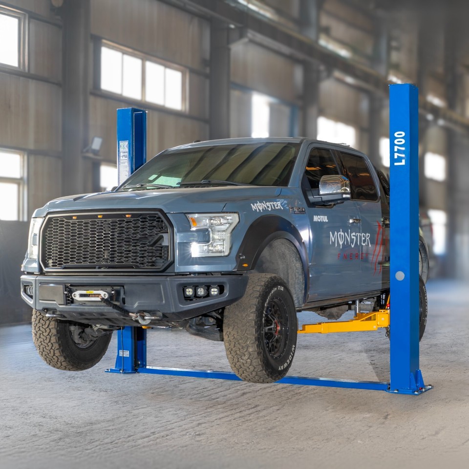 XK Auto Two Post Car Lift Capacity 7700lb Truck Hoist Tool Adjustable ...