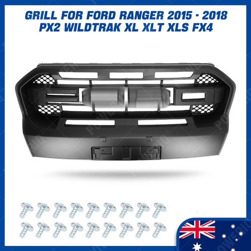 Ford Ranger Raptor Style Grill (MATTE BLACK) PX2 2015-2018 | eBay Australia