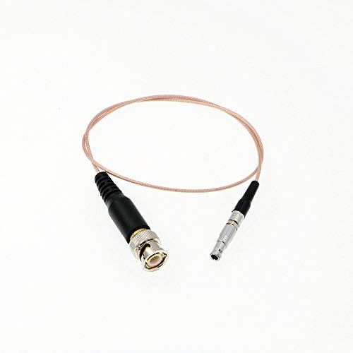 Flexible Thin Timecode Audio Cable 4 Pin Male to BNC Plug for Red Epic ...