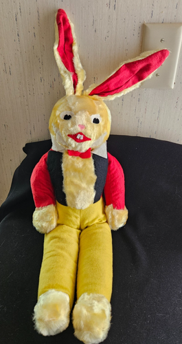 VINTAGE Brer Rabbit Plush 1960's Brer Molasses Easter Rabbit ...