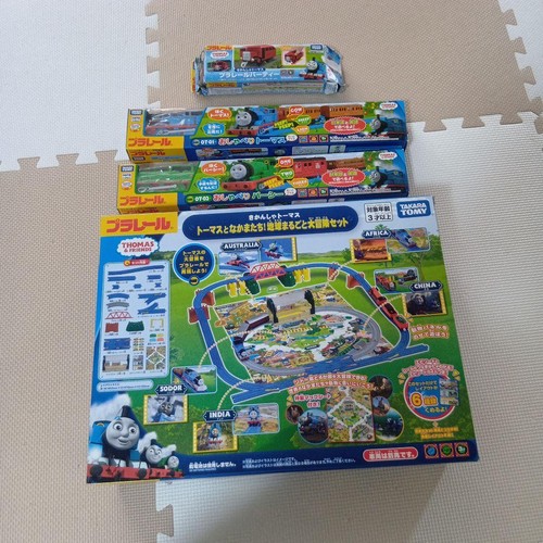 Plarail Thomas & Friends 3-Pack, Railway Station & Tracks, Used | eBay