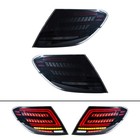 For 2007-2014 Mercedes W204 C180 C250 C300 C63 AMG LED Tail Light Smoke ...