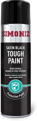 Simoniz Engine Paint, Easy To Use Satin Black Spray Paint For Your ...