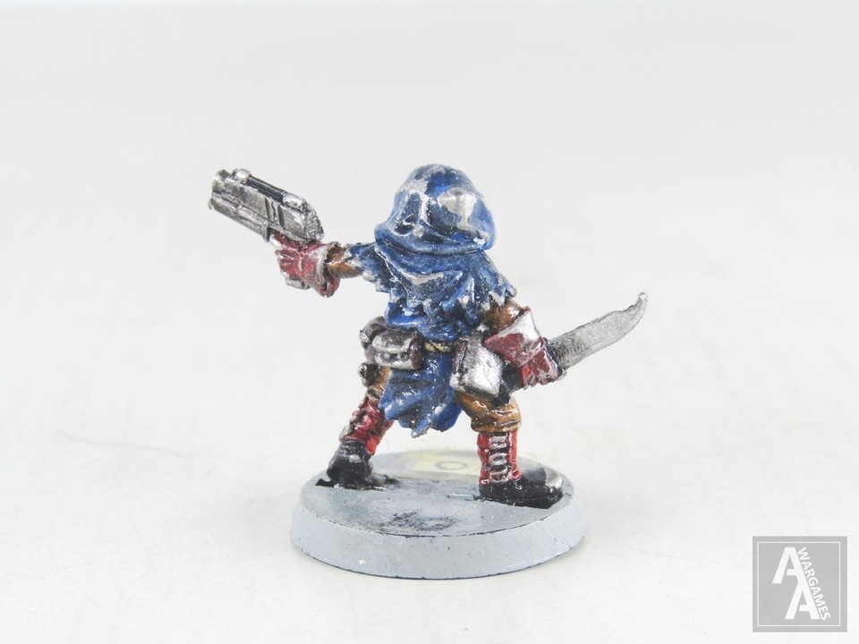 (721) House Cawdor Juvie With Stub Gun Metal Necromunda 40k Warhammer ...