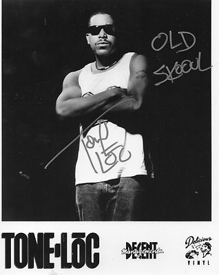 Anthony Terrell Smith { Tone-Loc } Signed 8x10 Photo LOM COA (PH3234 ...