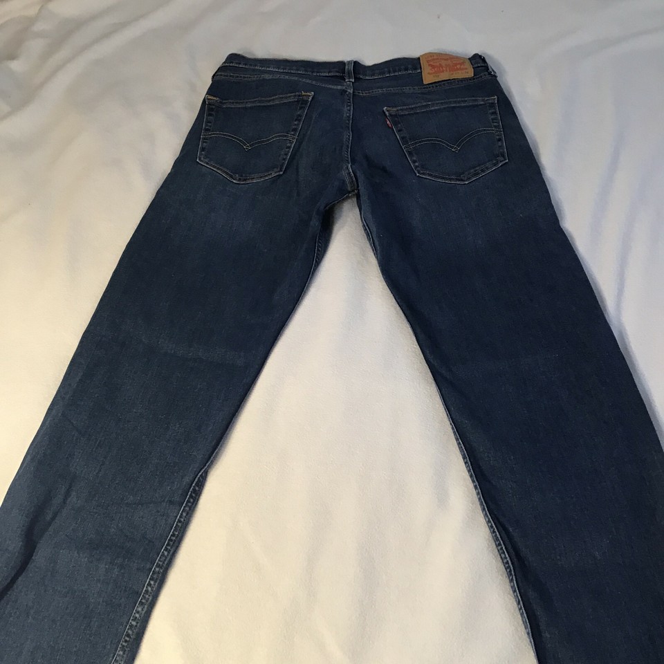 Men's Levis 502 Jeans 33 x 34- Taper Fit - Blue - (CA00342 WPL 423) | eBay