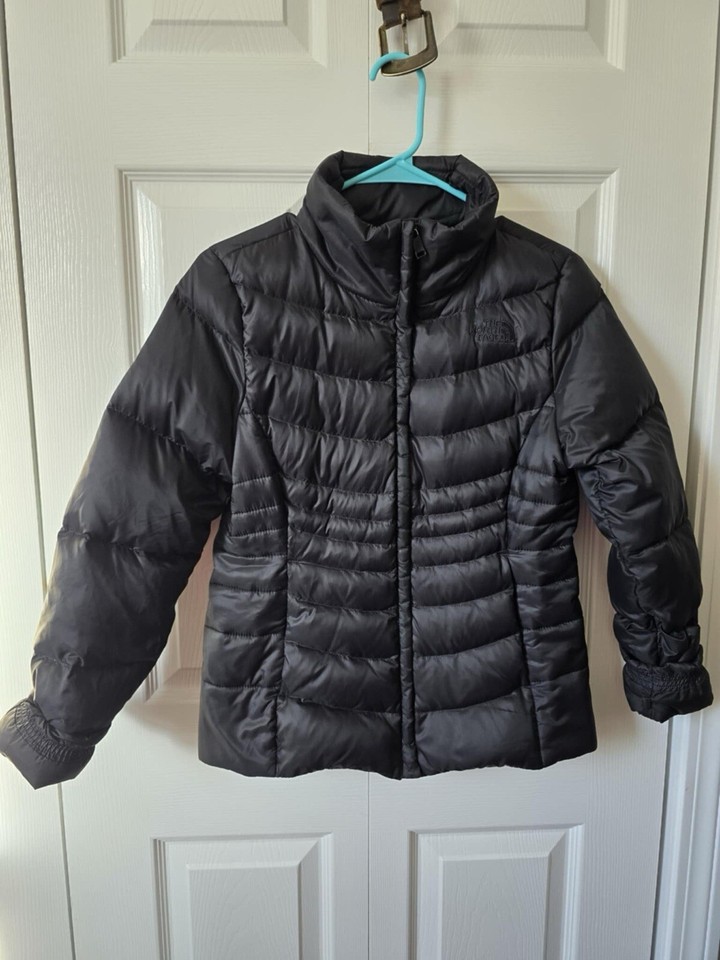 The North Face Women's 550 Goose Down Coat Puffer Jacket Black Size S ...