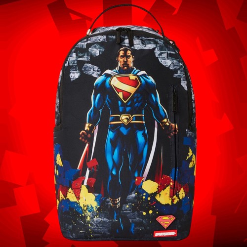 SPRAYGROUND SUPERMAN NO STOPPING ME BACKPACK DC COMICS LIMITED EDITION ...