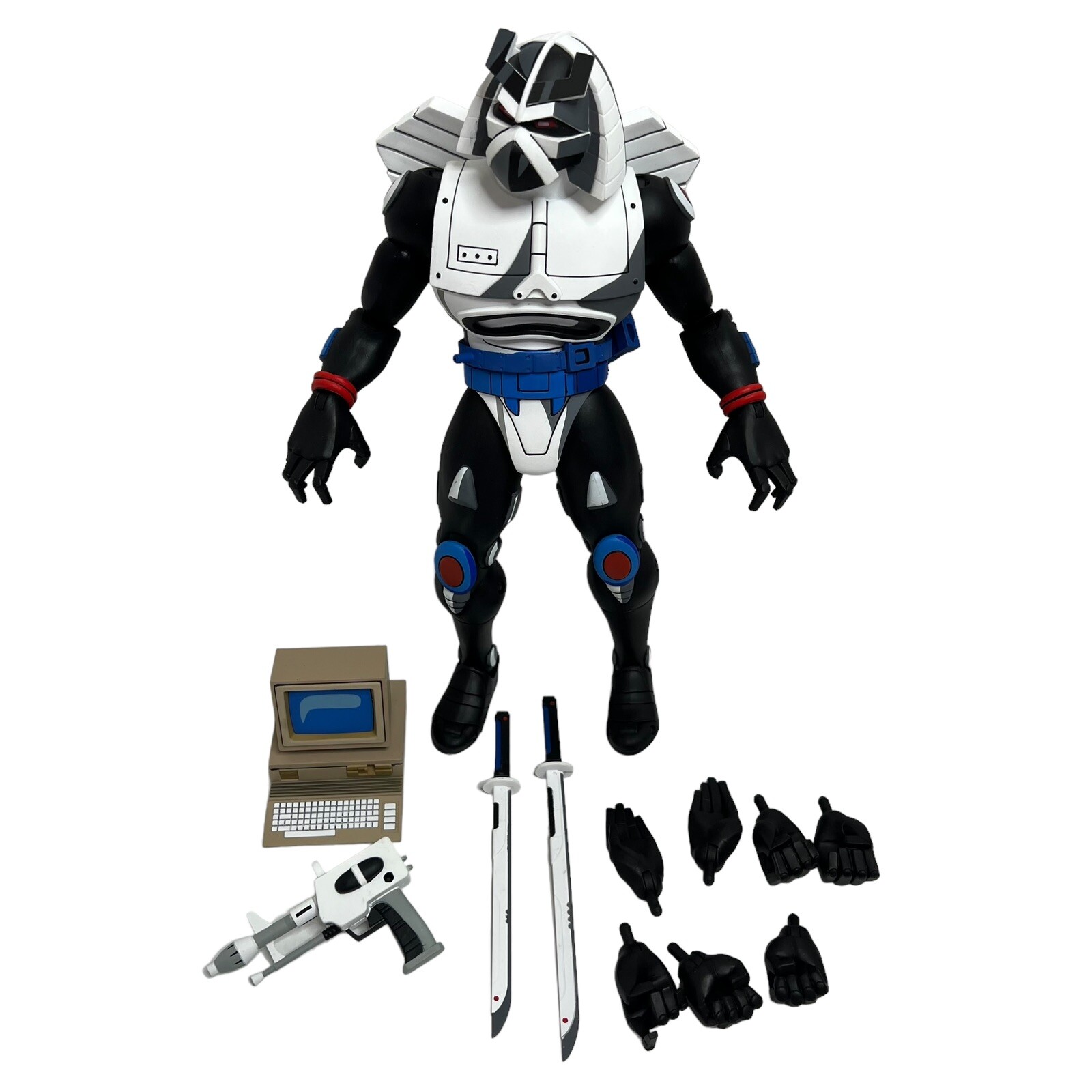 NECA TMNT 7'' Colossal Chrome Dome Mutant Action Figure Ninja Turtles