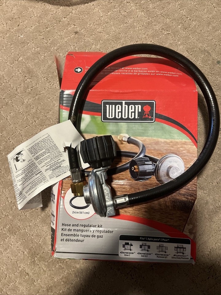 Weber Hose and Regulator Kit, for select Genesis and Summit Gas Grills ...