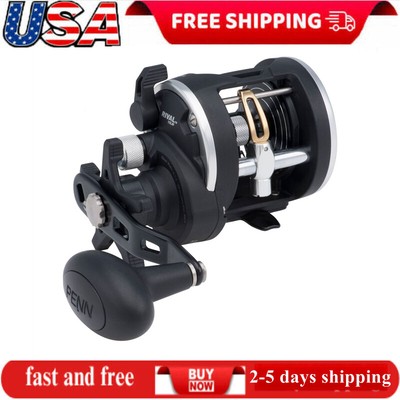 Conventional Reels - Level Wind Saltwater Fishing Reel
