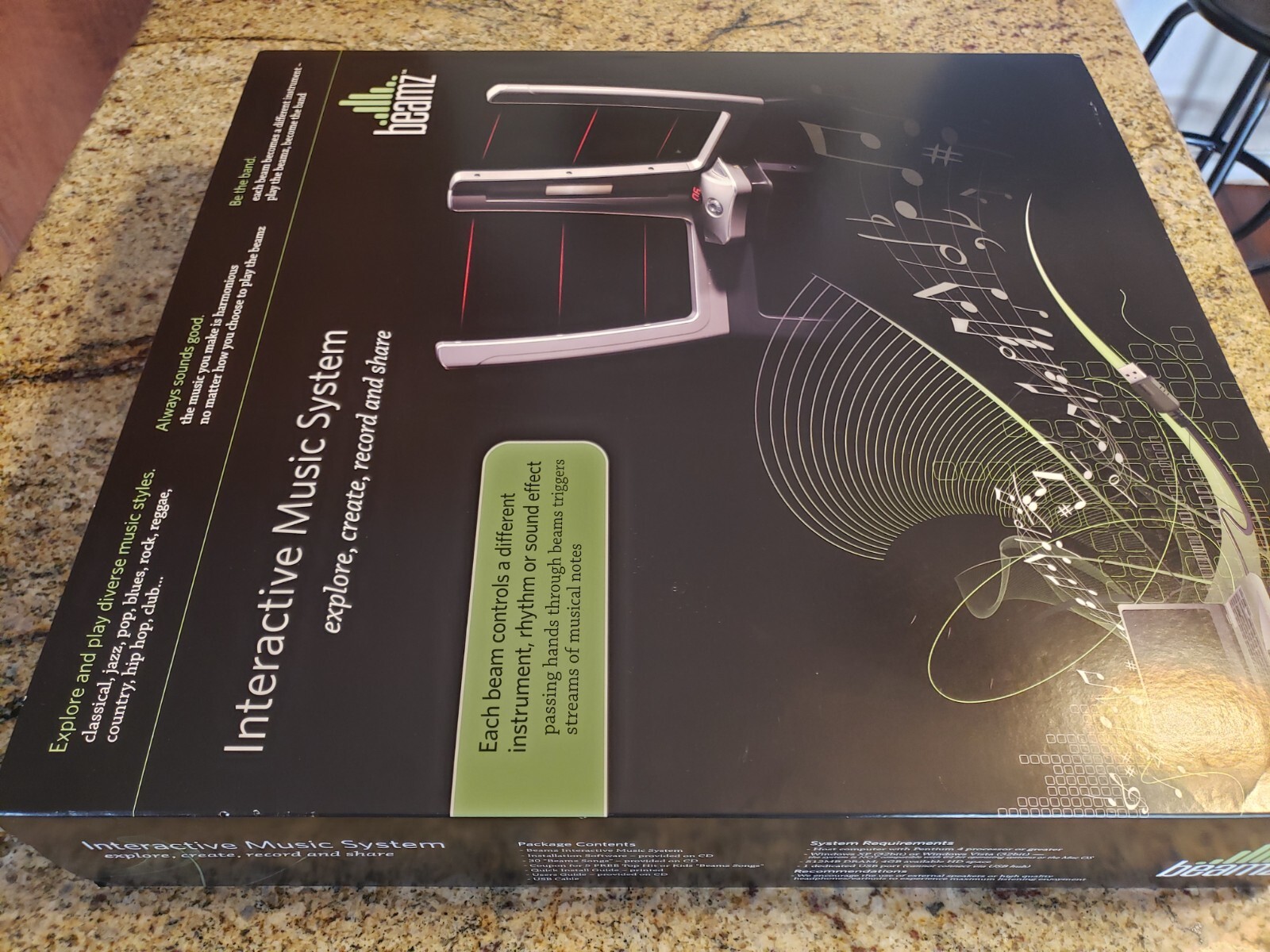 Beamz Play The Light Six Laser Interactive Music System C6 for sale ...