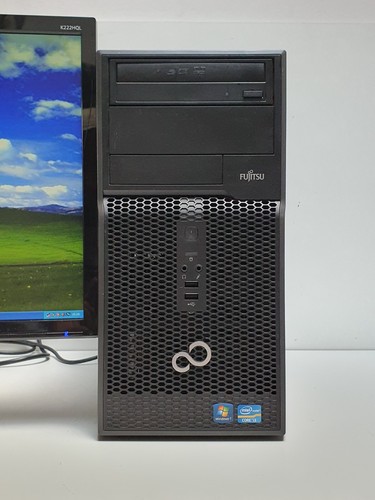 Fujitsu Windows 98 / XP Gamer PC Alte Spiel Computer 4GB HD i3 3,30GHz ...