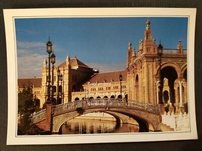 SEVILLE PLACE D'ESPAGNE carte postale postcard | eBay