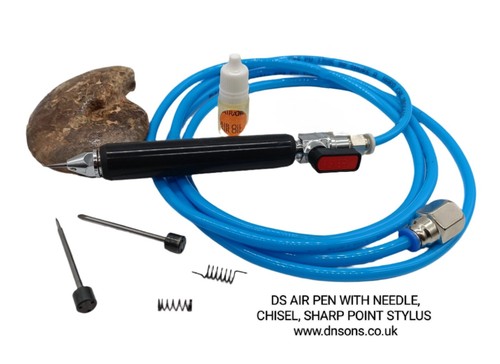 Fossil Preparation tool DS AIR PEN /PALEO pneumatic pen with tungsten ...
