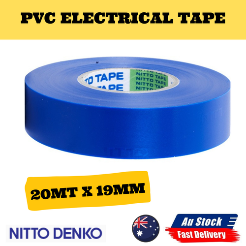 BLUE 20MT TAPE PVC ELECTRICAL TAPE ENVIRONMENT FIENDLY LEAD FREE VINYL ...