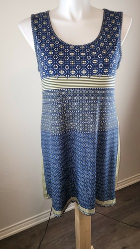 Max Edition Dress Peasant Boho Size LP Multicolor Stretch | eBay