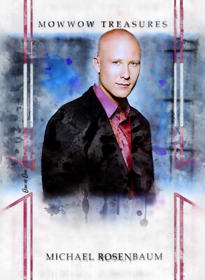 Michael Rosenbaum Lex Art Card Limited #ed/100 John Rudolph Signed Only ...