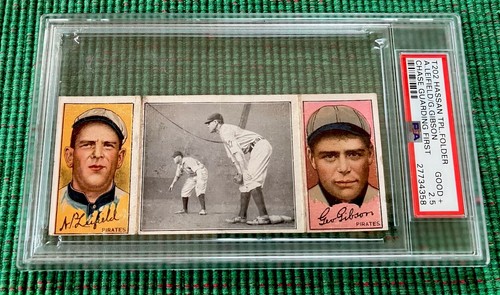 1912 Hassan Triple Folders - T202 Hal Chase, George Gibson, Lefty ...