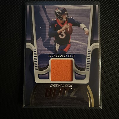 🔥Drew Lock Game Worn Patch card and Jerry Judy numbered 40/50! | eBay