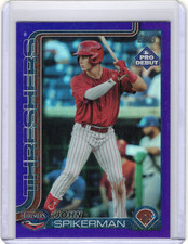 2025 Topps Pro Debut - John Spikerman #PD-71 Gold Foil /50 (RC) for ...