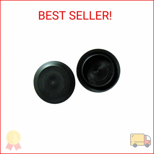 3 3.0 inch Flush Mount Black Plastic Body and Sheet Metal Hole Plug Qty ...