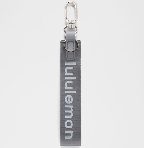 lULULEMON NEVER LOST Keychain~Solar Grey/Starch Blue~USPS~NWT | eBay