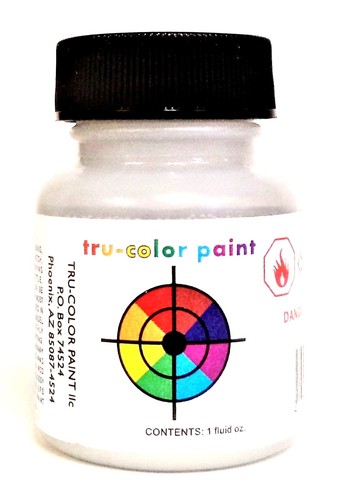 Tru-Color TCP-077 Silver 1 oz Paint Bottle | eBay