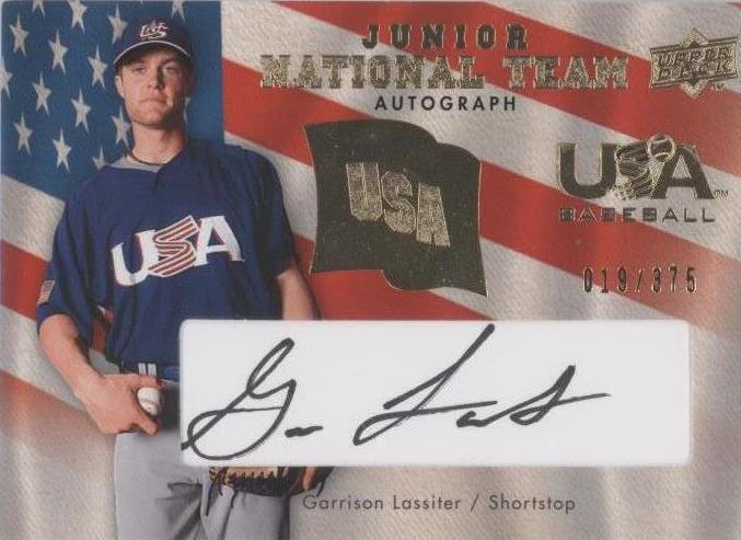 2008 Upper Deck - USA Baseball Junior National Team Garrison Lassiter # ...