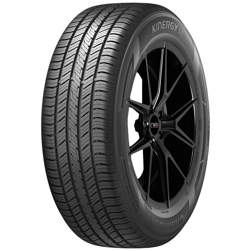 (QTY 4) 215/60R16 Hankook Kinergy ST H735 95H SL Black Wall Tires ...