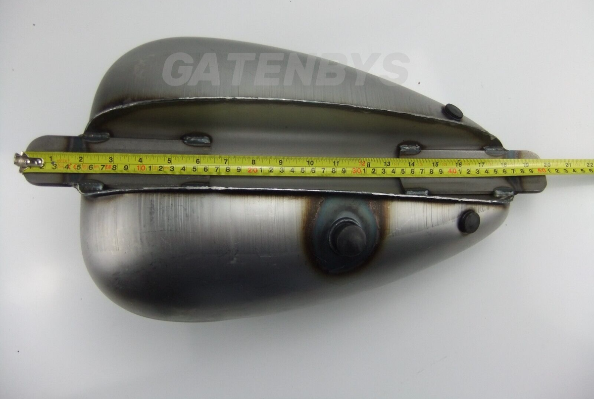 Universal Motorcycle 10l Fuel Tank Vintage 26 Gallon Gas