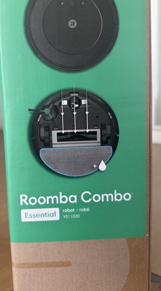 Roomba Combo Essential, Robot Vacuum And Mop, New, Never Been Used ...