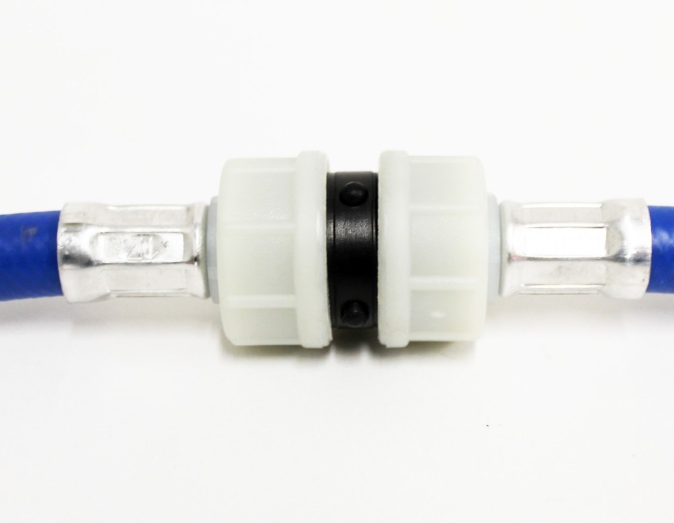 Universal Dishwasher Hose Extension Kit 2.5m blue inlet pipe ...