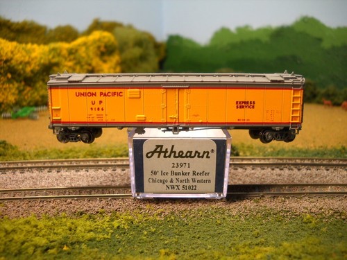 N Scale Athearn Reefer/Express UP #9186 "CUSTOM PAINT" | eBay