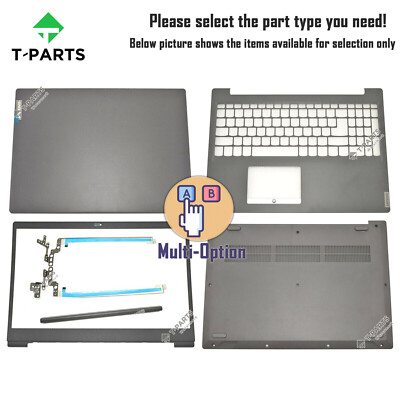 Lcd Back Cover TEX/Bezel/Palmrest/Bottom For Lenovo V15-IWL V15-IIL V15 ...