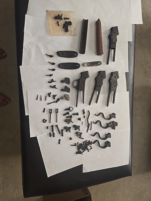 Stevens Favorite/Crackshot parts lot lever extractor, Screws, Blocks ...