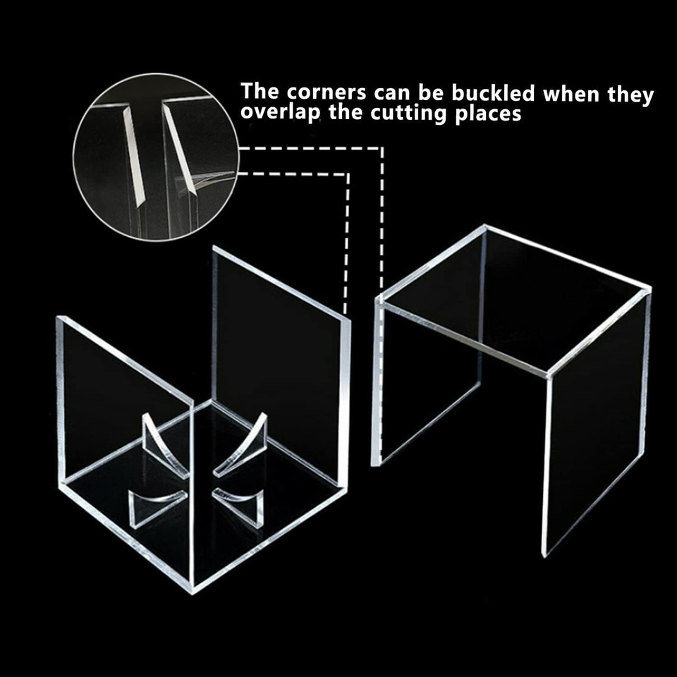 12Pack Baseball Display Case Acrylic Cube - UV Protected Acrylic ...