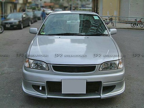 For 98-00 Toyota Corolla AE110 GT Style FRP Front grill Bumper Grille ...
