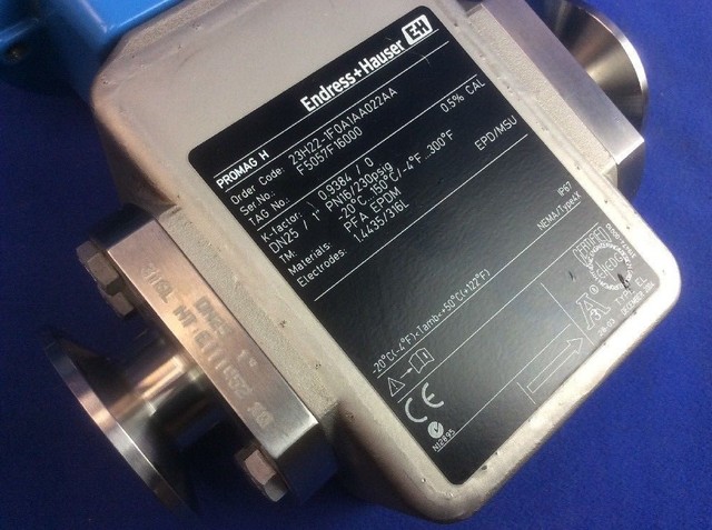 Endress Hauser ProMag 50h Electromagnetic Flowmeter 50h08-1f0a1ac2baaa ...